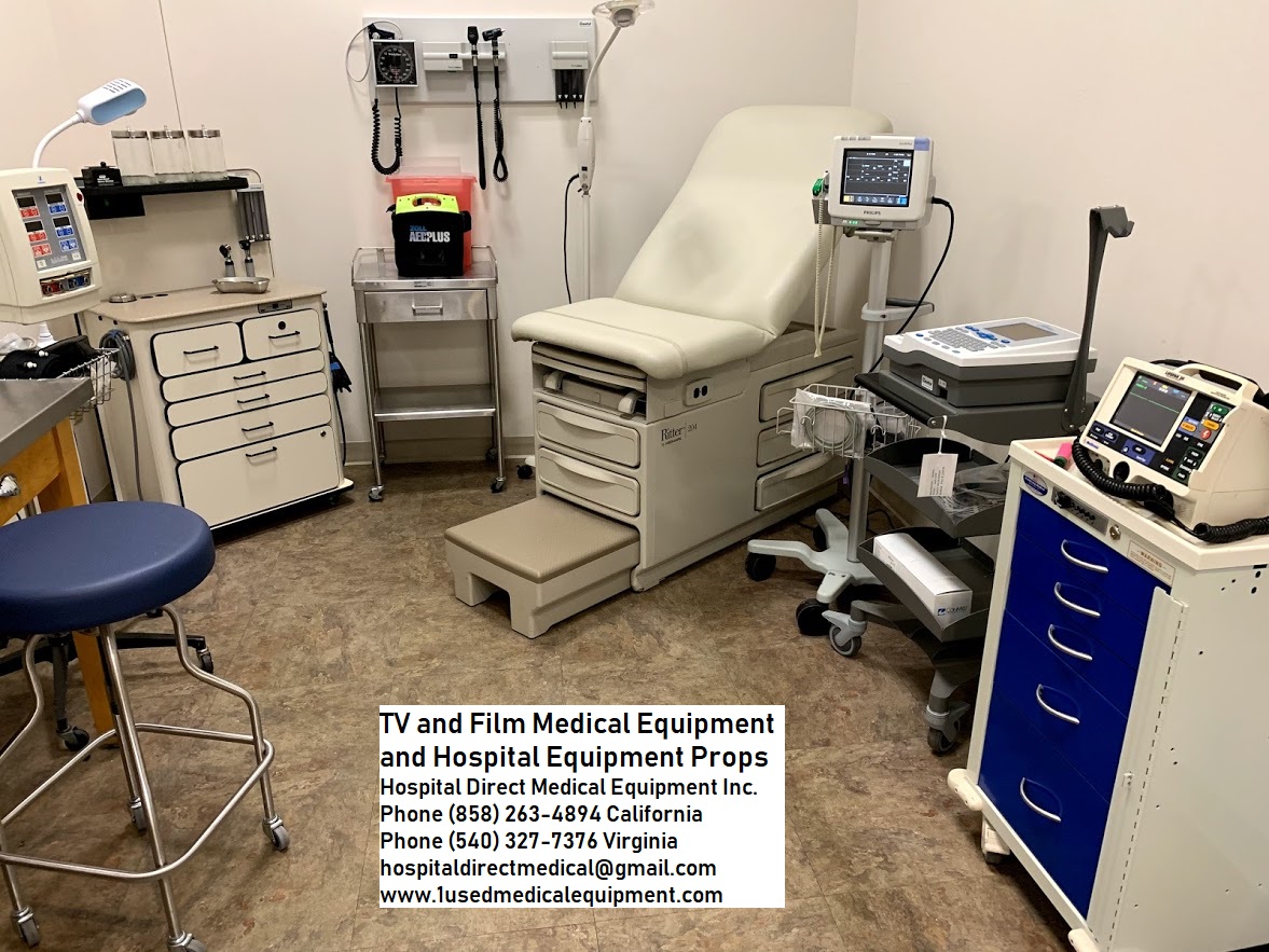 Hospital and Medical Equipment Props for Film TV and Theater | Used ...